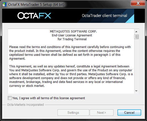 Download, Install and Login to OctaFX MetaTrader 4 (MT4), MetaTrader 5 (MT5), cTrader for Web ...